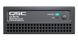 QSC 2x2 I/O MODULE FOR Q-SYS QIO-ML2x2 | Cinemanext Shop